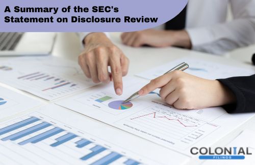 A Summary of the SEC's Statement on Disclosure Review