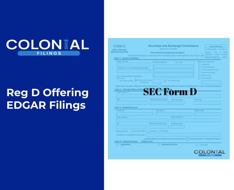 What SEC EDGAR Filings Do I Need for a Reg D Offering?