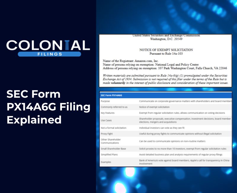 What is SEC Form PX14A6G and why do you need to file?