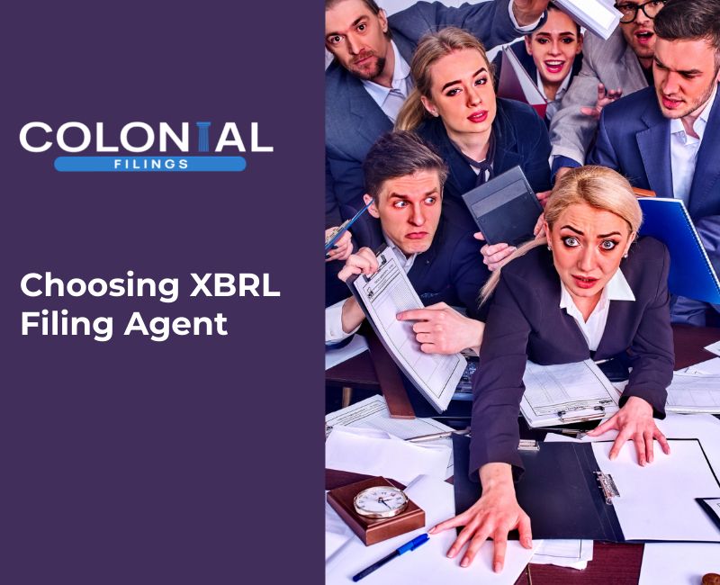 Finding an SEC Filing Agent for XBRL Filings